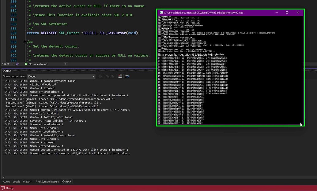 Need some help with SDL_WINDOWS_DPI_SCALING - SDL Development - Simple ...